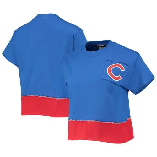 REFRIED APPAREL Chicago Cubs Cropped T-shirt