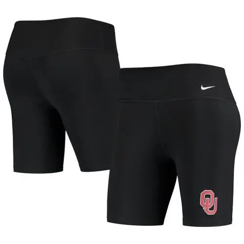 Nike Oklahoma Sooners Biker Performance Shorts - Black