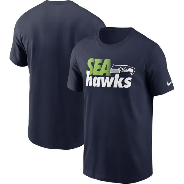 Nike College Seattle Seahawks Hometown Collection Team T-shirt - Navy