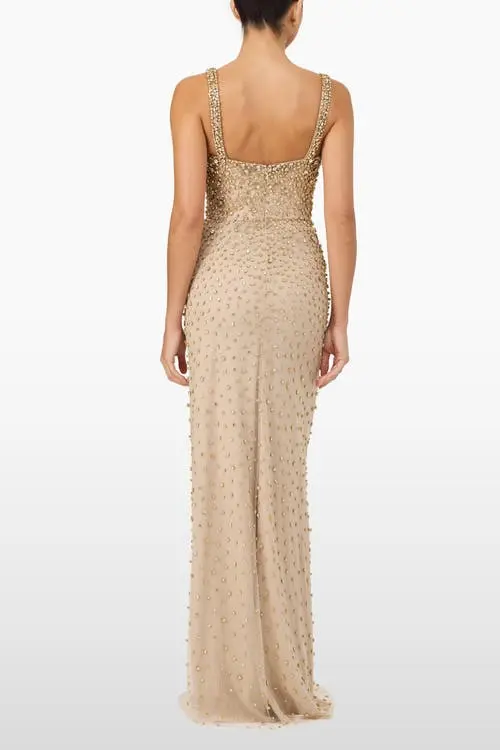 Jenny Packham Cherry Maxi Gown - Cashmere