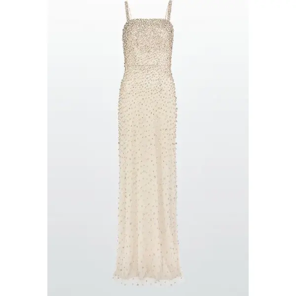 Jenny Packham Cherry Maxi Dress - Moonstone