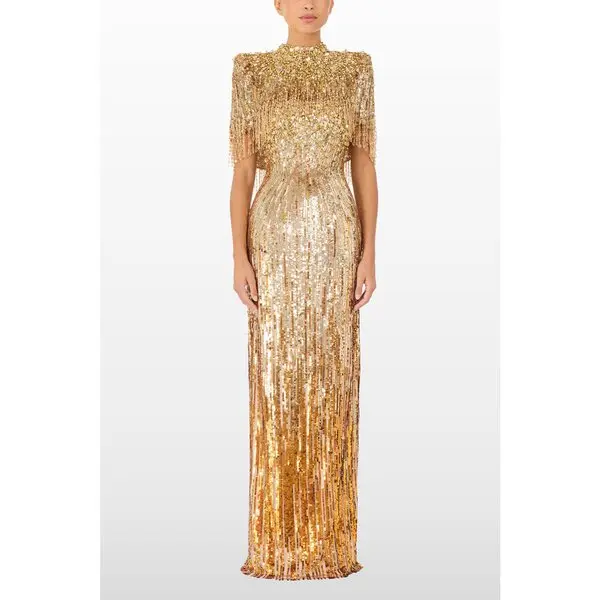 Jenny Packham Ellen Beaded Capelet - Illusion