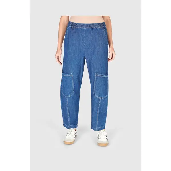 Alembika Relaxed Pants - Denim