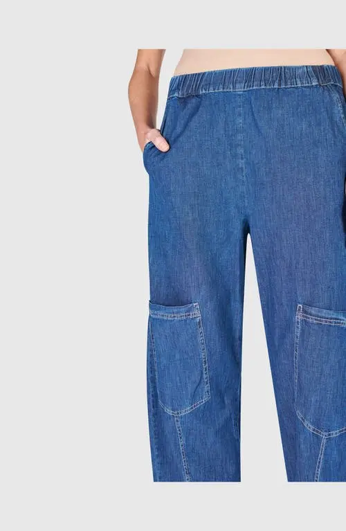 Alembika Relaxed Pants - Denim