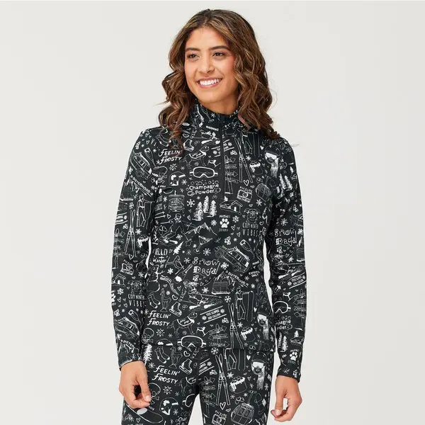 Krimson Klover Printed Base Layer Top