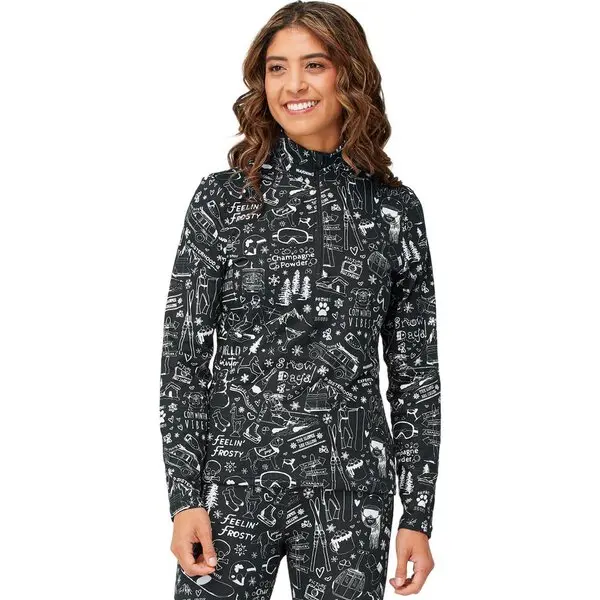 Krimson Klover Printed Base Layer Top