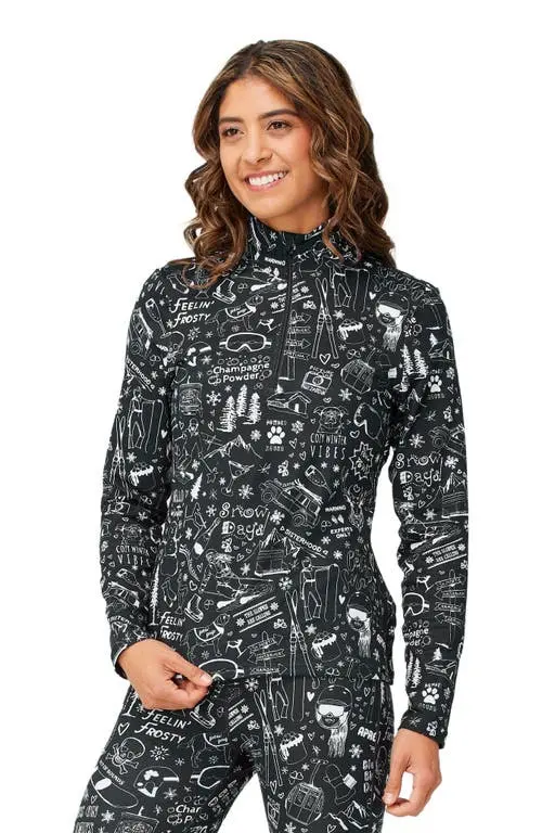 Krimson Klover Printed Base Layer Top