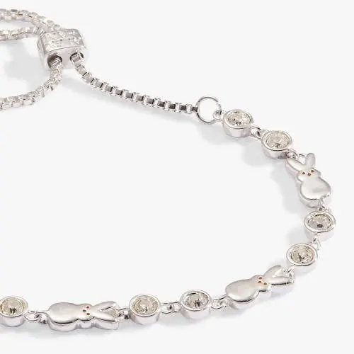 ALEX AND ANI Peeps® Bunny Bolo Bracelet - Silver