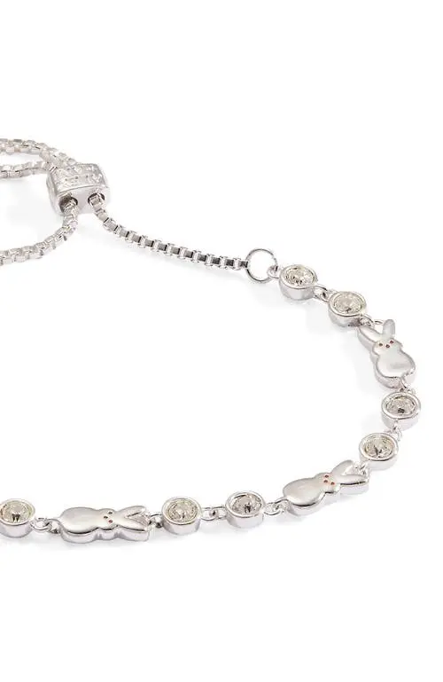 ALEX AND ANI Peeps® Bunny Bolo Bracelet - Silver