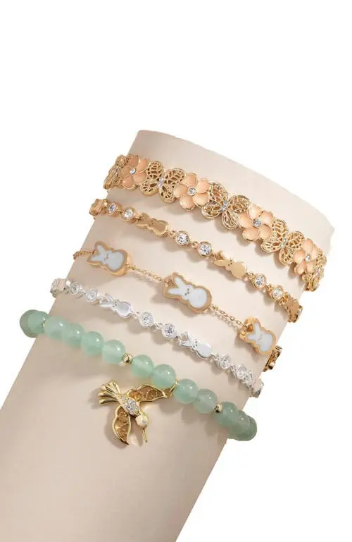 ALEX AND ANI Peeps® Bunny Bolo Bracelet - Silver
