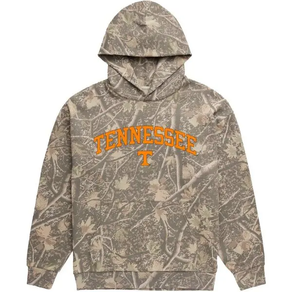 USCAPE APPAREL Tennessee Volunteers Back Bay Fleece Hoodie - Camo