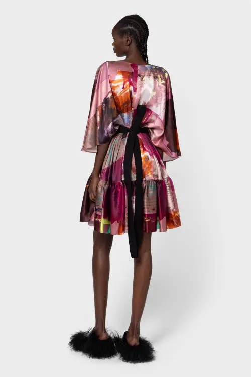 ROKSANDA Yasmin Printed Silk Mini Dress