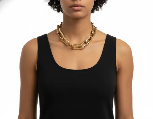 DESERI Statement Chain - Gold