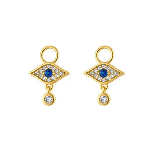 OUTOFOFFICE Evil Eye Pave Earring Charm