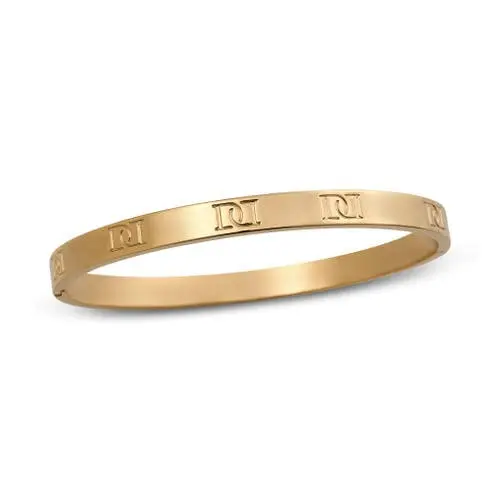 DESERI Dd Logo Bangle Bracelet - Gold