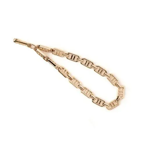 DESERI Paris Signature Dd Wristlet Strap - Gold