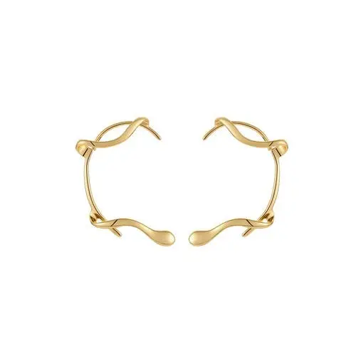 OUTOFOFFICE Modern Ear Cuff Luxe - Gold