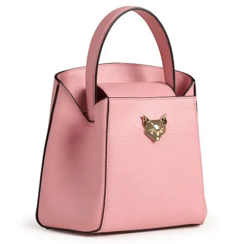 DESERI Rosa Mini Top Handle Bag - Pink