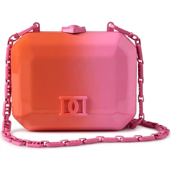 DESERI Diva Crossbody Clutch - Pink Ombre
