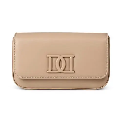 DESERI Sarah Crossbody Belt Bag In Spanish Calf Leather - Desert