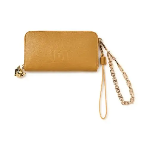 DESERI Paris Clutch - Yellow With Strap