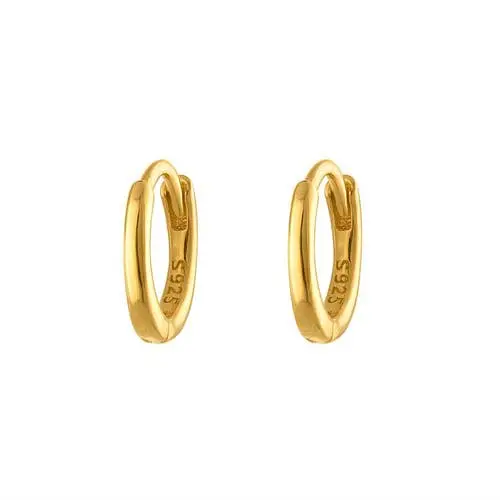 OUTOFOFFICE Seven Mm Huggie Hoop Earring - Gold