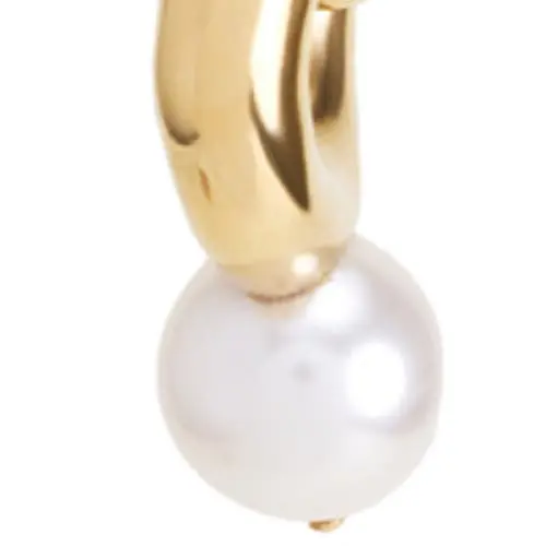 LANVIN Les Perles Drop Earrings - Gold