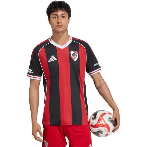 Adidas Club Atlético River Plate 2025/26 Away Replica Jersey - Black
