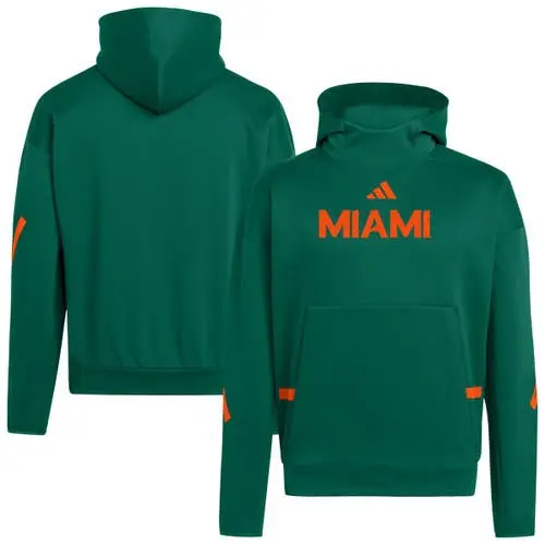 Adidas Miami Hurricanes Z.n.e. Pullover Hoodie