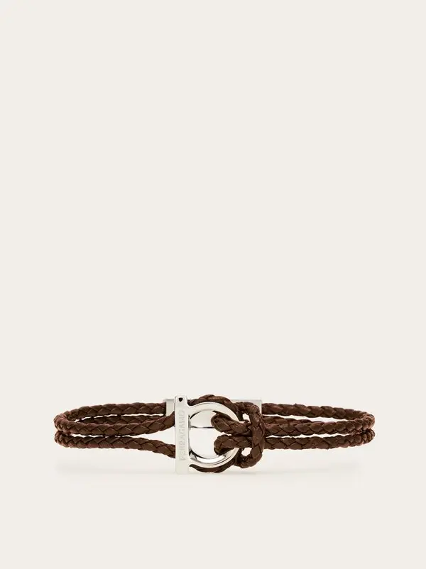 FERRAGAMO Gancini Bracelet - Brown