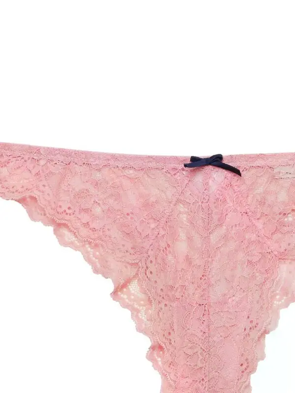 FLEUR DU MAL Bianca Lace Briefs