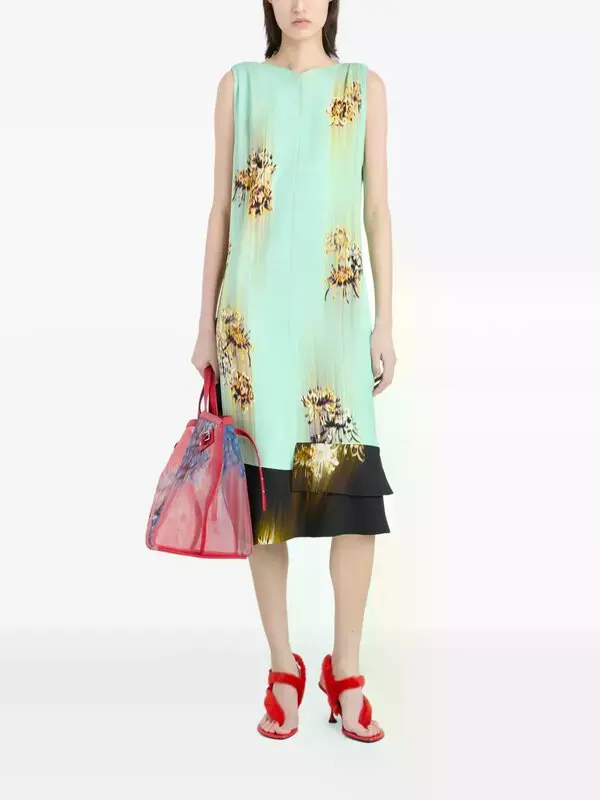 Proenza Schouler Rhetta Printed Midi Dress