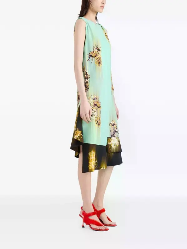 Proenza Schouler Rhetta Printed Midi Dress