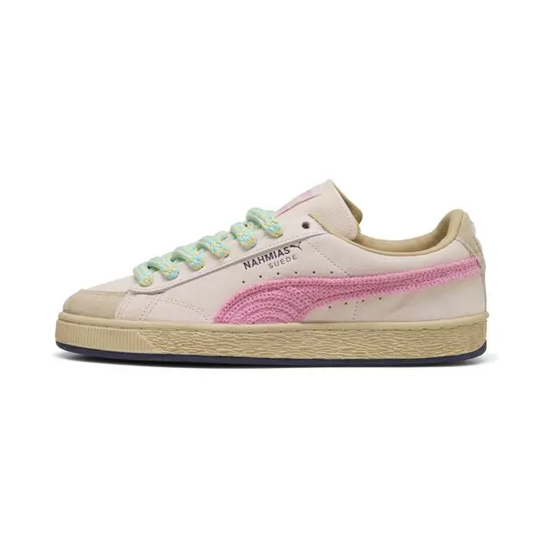 PUMA X Nahmias Suede Crochet Sneakers