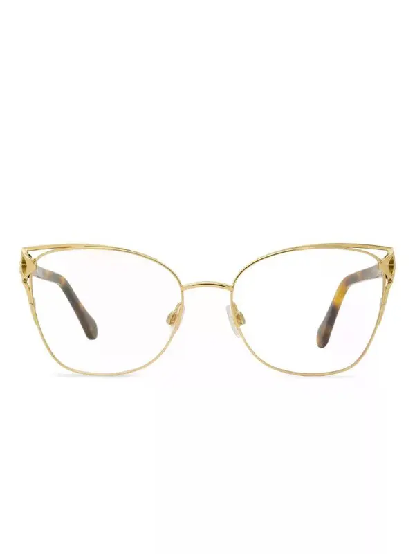 Roberto Cavalli Londra Eyeglasses - Gold