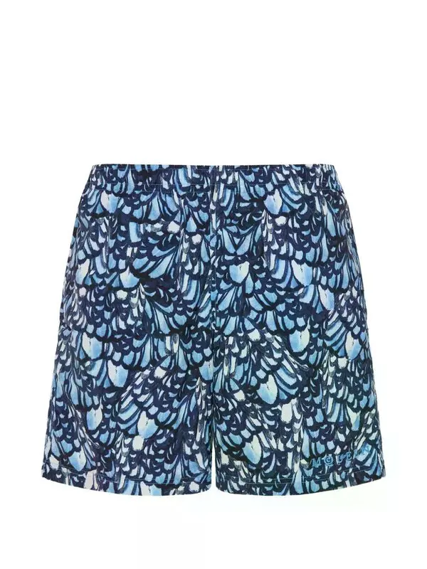 Alexander McQueen Patterned Swim Shorts