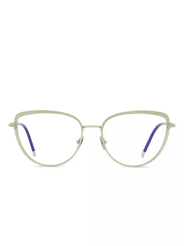 TOM FORD Butterfly Metal Glasses - Silver