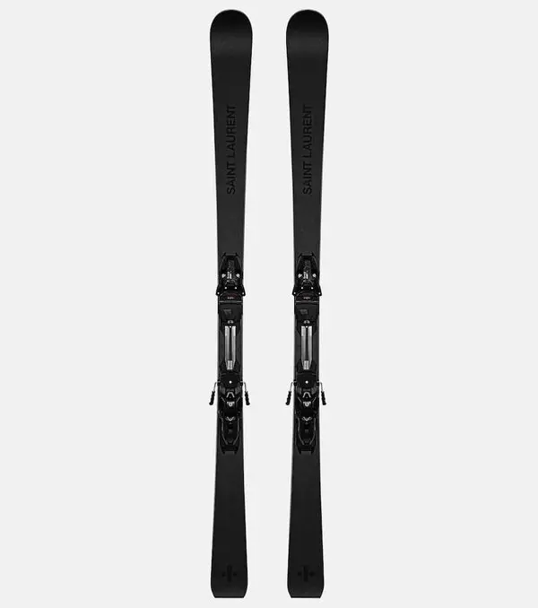 Saint Laurent X Zai Wood Skis - Black