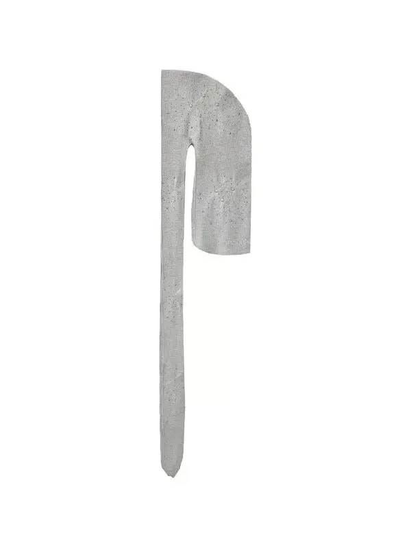 BIRTH OF ROYAL CHILD Rhinestone Embellished Durag - Grey