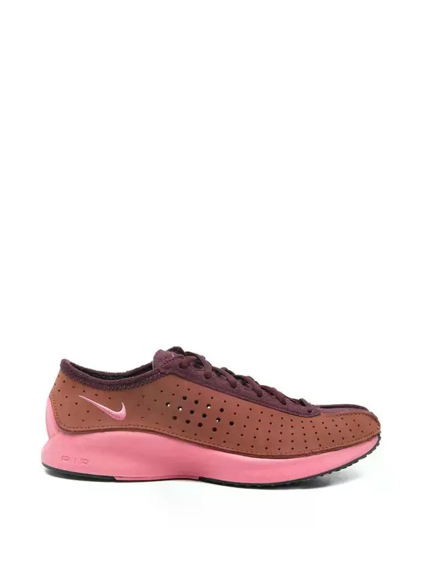 Nike Air Superfly Perforated Leather Sneakers - Brown