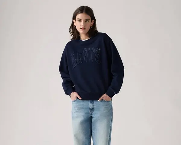 LEVI'S Graphic Heritage Crew Sweatshirt
