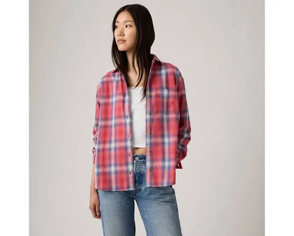 LEVI'S Western Harlie Flannel - Jalapeno
