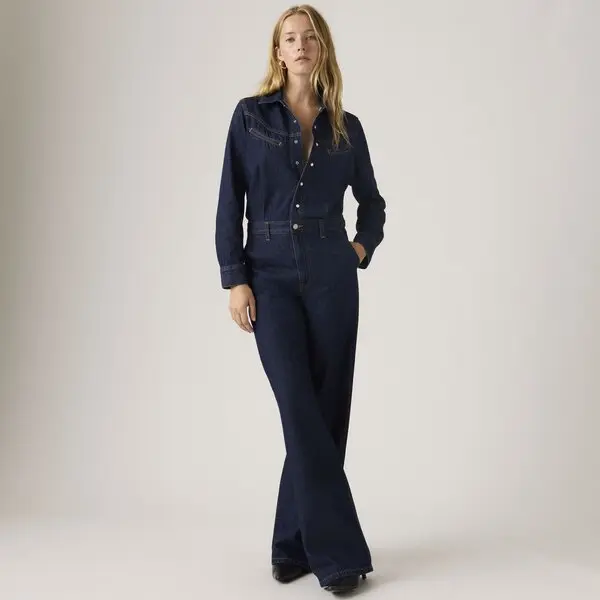 LEVI'S Rinoa Wide-leg Jumpsuit - Reign Of The Rinse