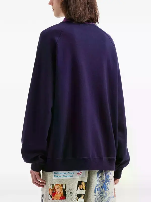 Toga Collared Embellished Sweatshirt