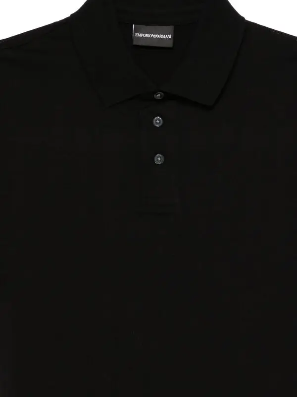 Emporio Armani Logo Cotton Polo Shirt