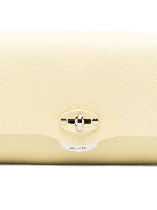 ZANELLATO Lettera Daily Leather Clutch - Yellow