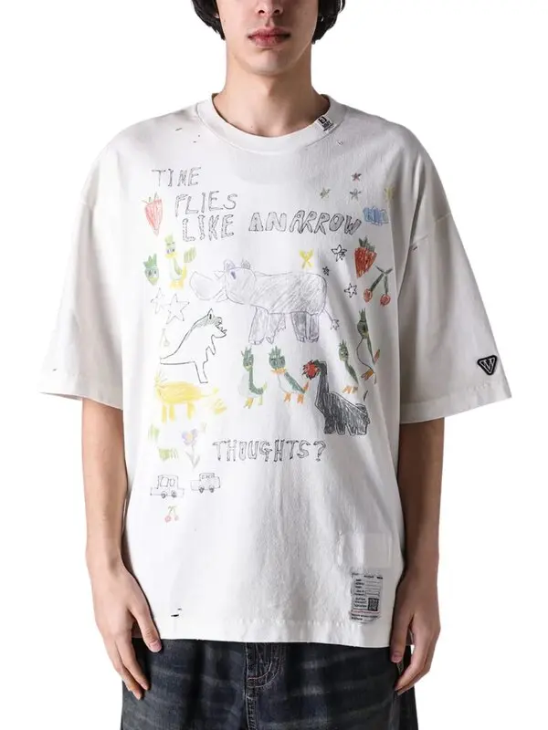 Mihara Yasuhiro Printed T-shirt