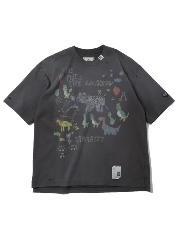 Mihara Yasuhiro Printed T-shirt - Black