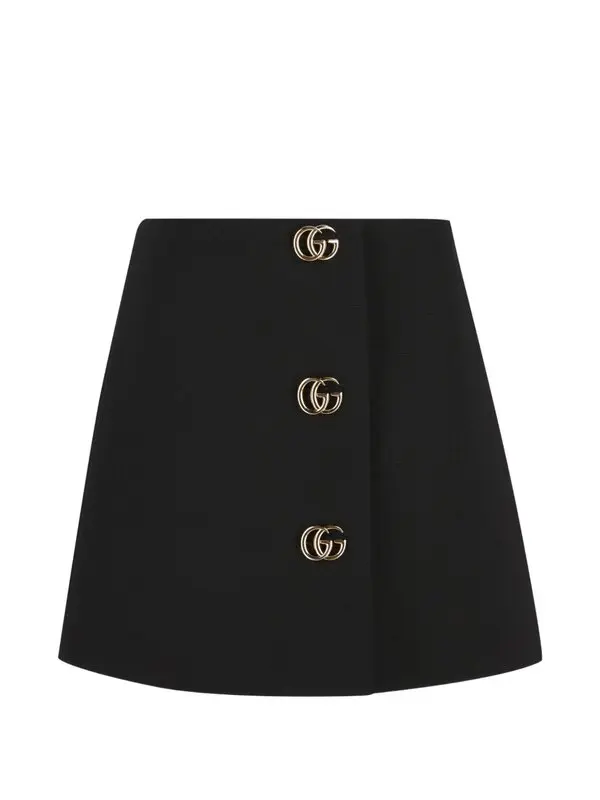 Gucci Wool Mini Skirt