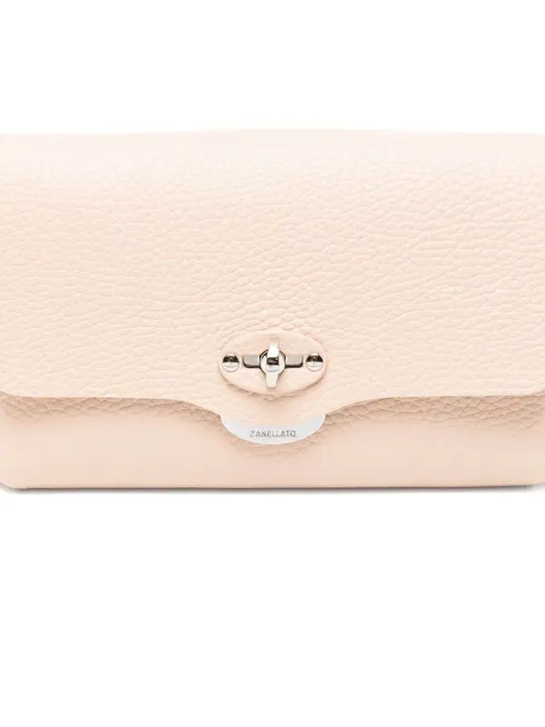 ZANELLATO Lettera Daily Leather Clutch - Pink